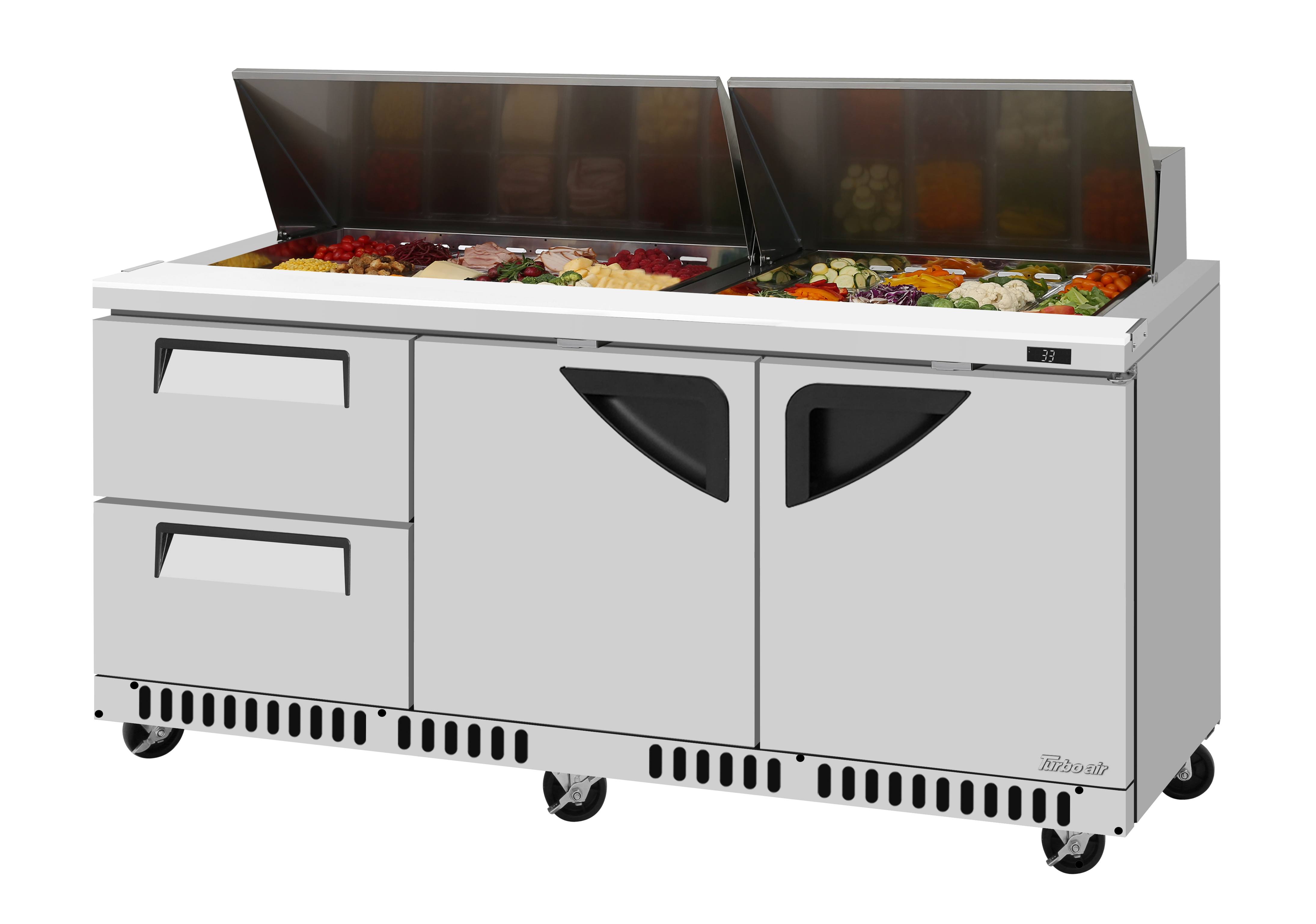 TST-72SD-D2LR-FB-N - Turbo Air Refrigerator Manufacturer :Turbo Air ...